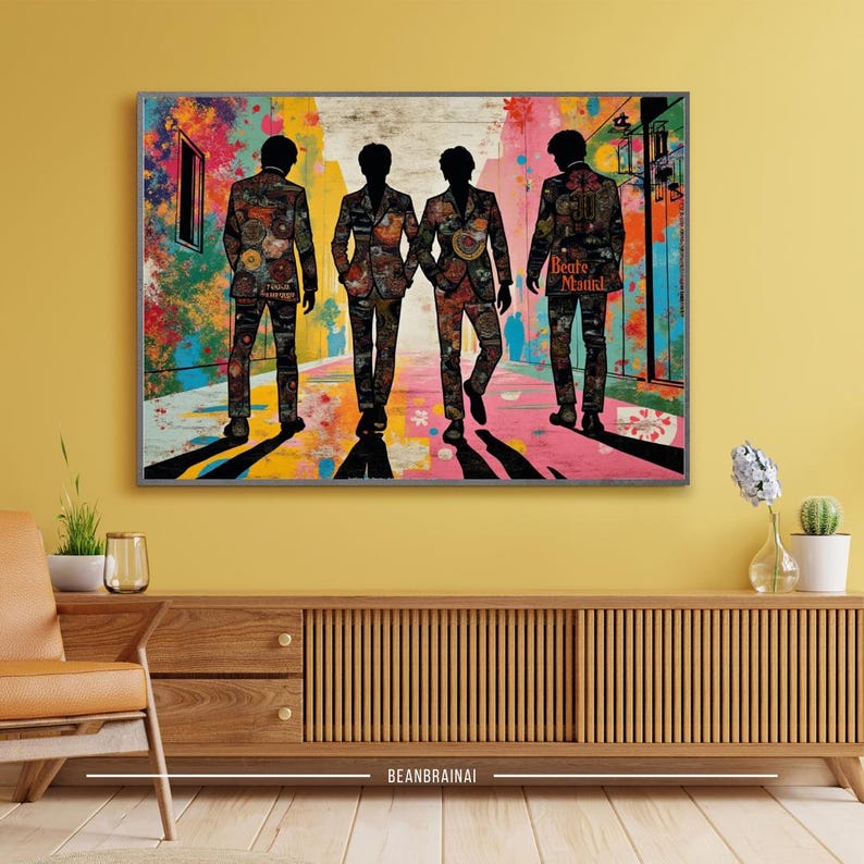 250+ High-resolution Beatles Digital Wall Art Prints – 600 DPI Instant ...