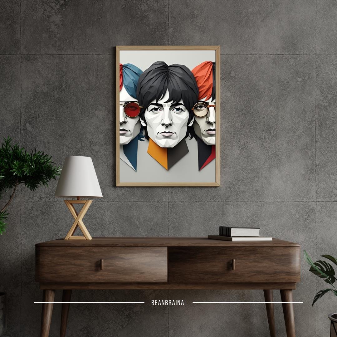 250+ High-resolution Beatles Digital Wall Art Prints – 600 DPI Instant ...