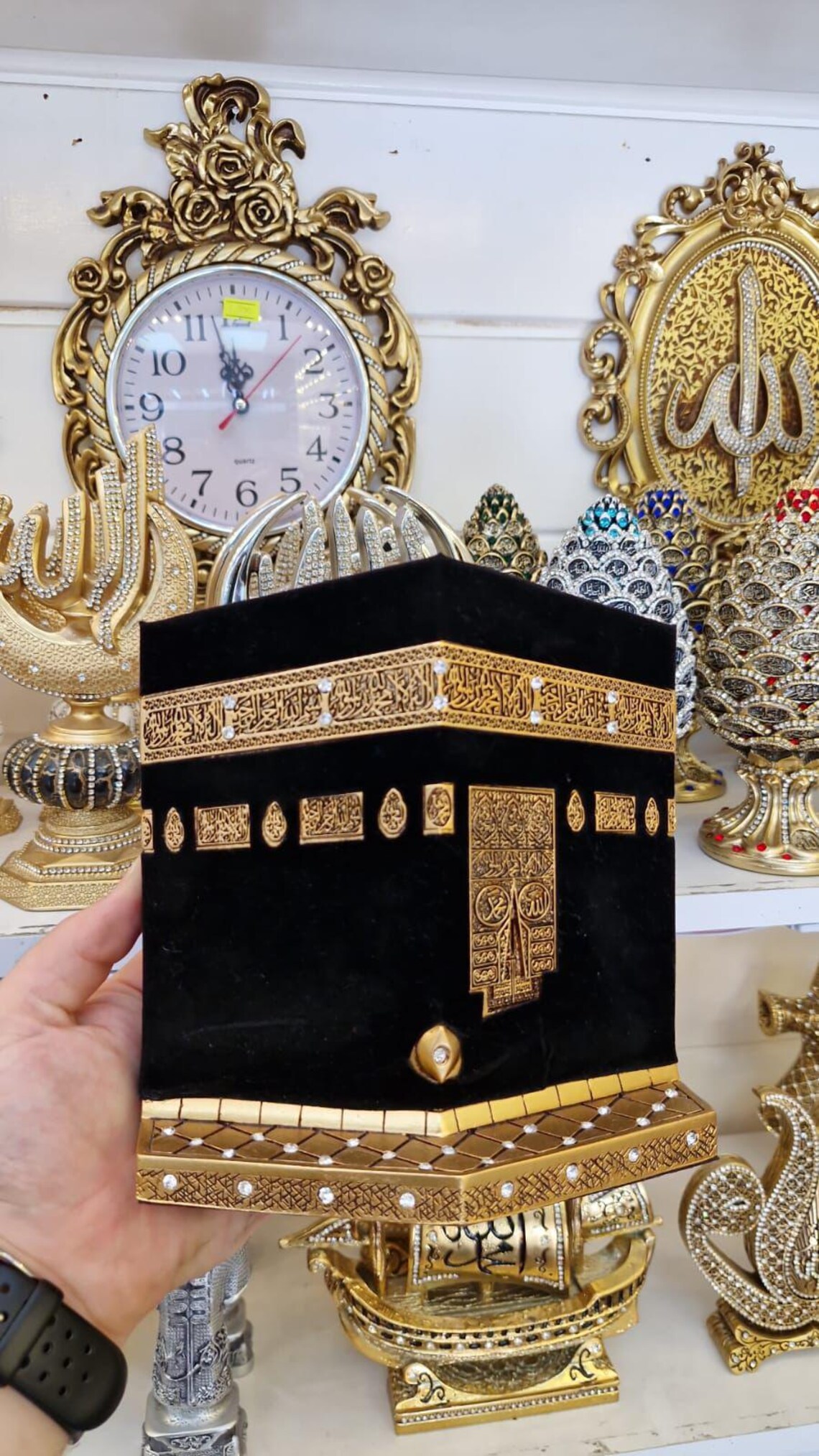 Bismillah Kaaba Door Figurine Islamic Home Decor Kaaba Statue Islamic ...