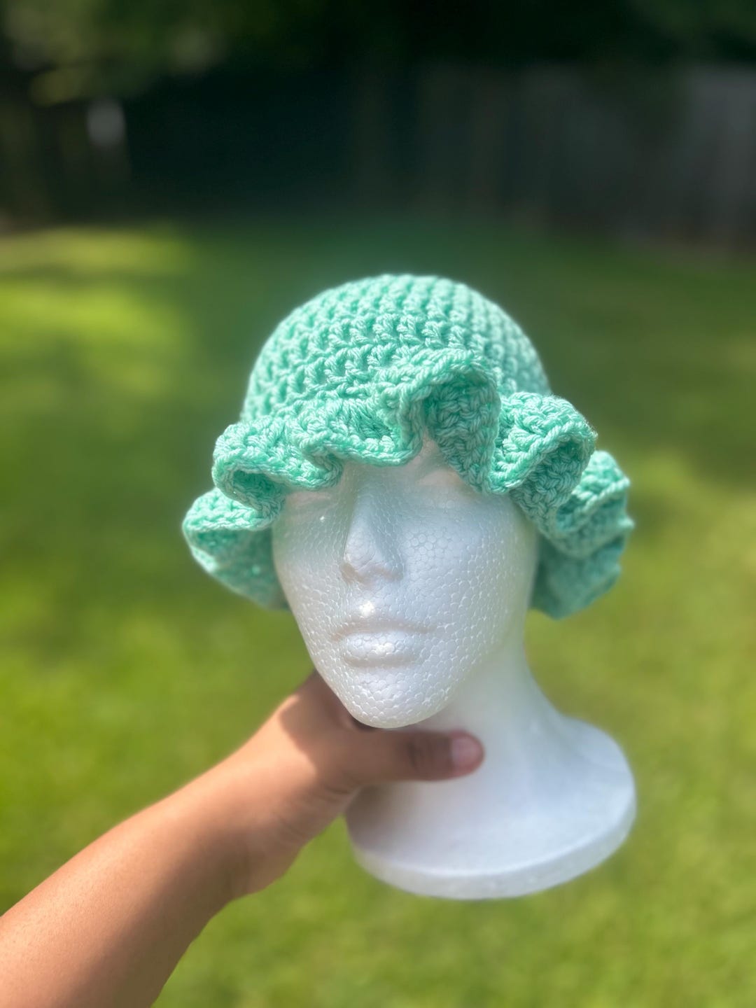 Beanie With Small Ruffles - Etsy