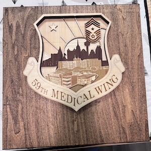 Layered 59 MDW Patch With San Antonio and Old/new Wilford Hall - Etsy