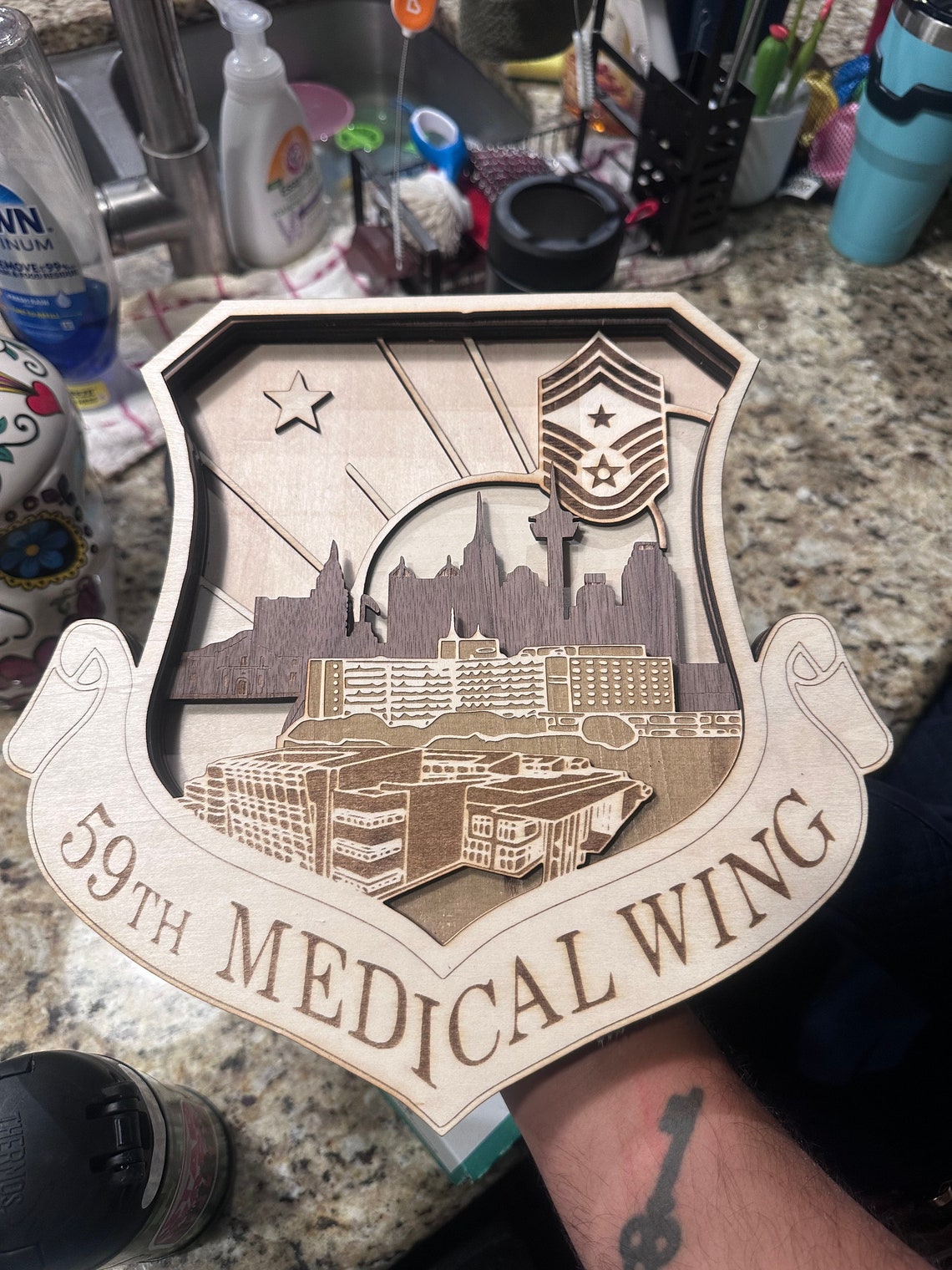 Layered 59 MDW Patch With San Antonio and Old/new Wilford Hall - Etsy