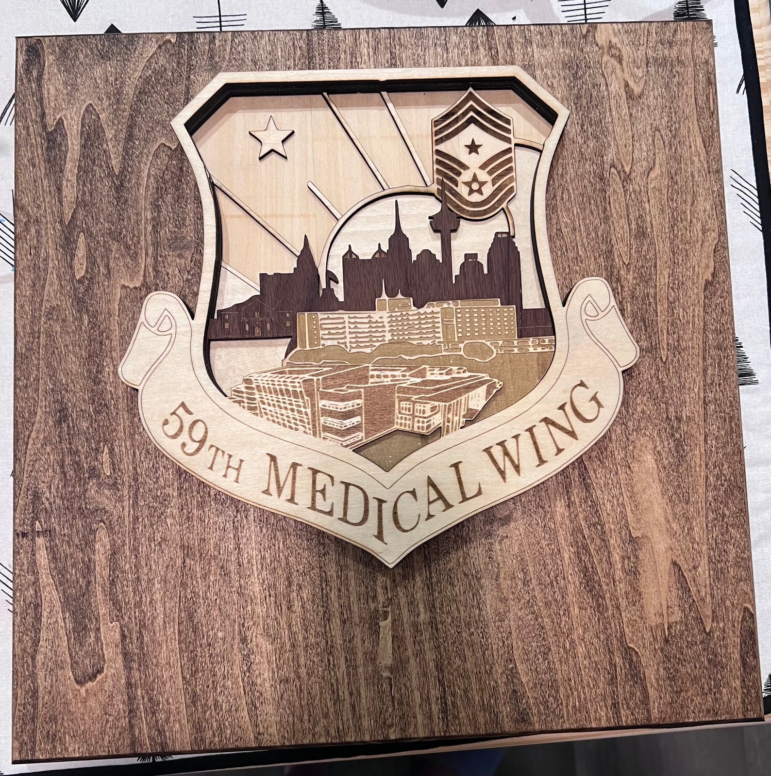 Layered 59 MDW Patch With San Antonio and Old/new Wilford Hall - Etsy