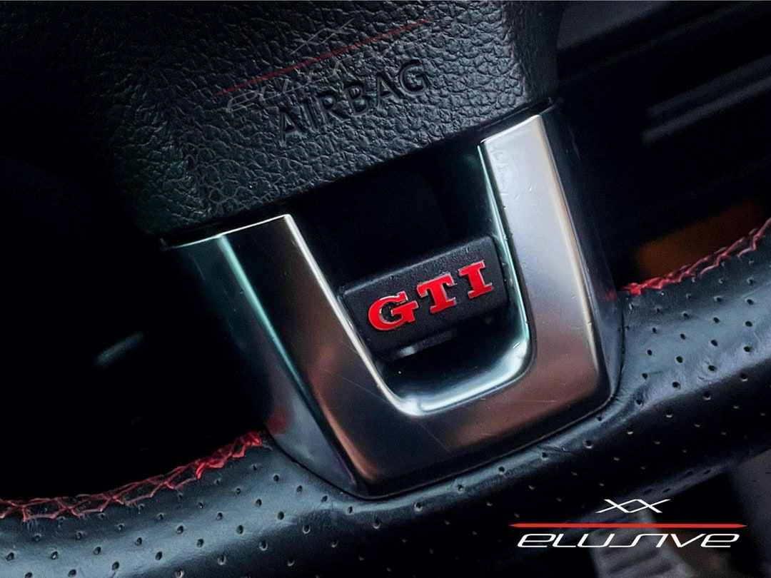 XXE GTI Decal for Golf Mk6 GTI Steering Wheel Badge Overlay Decal ...