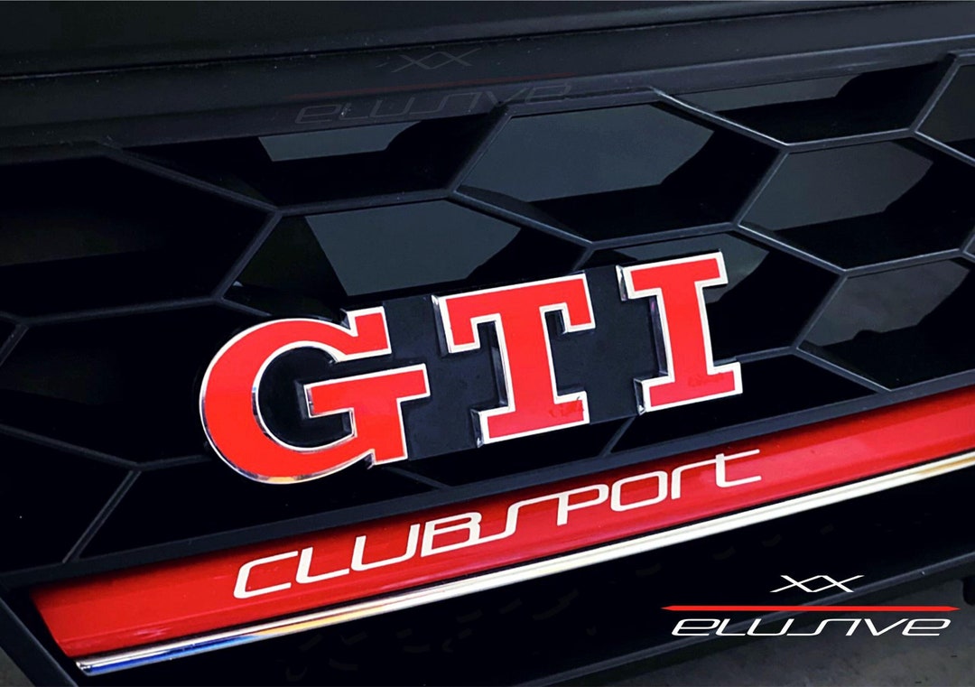 Xxe GTI Clubsport Decal for Golf Mk7 7.5 GTI Clubsport Grill Decal Golf ...