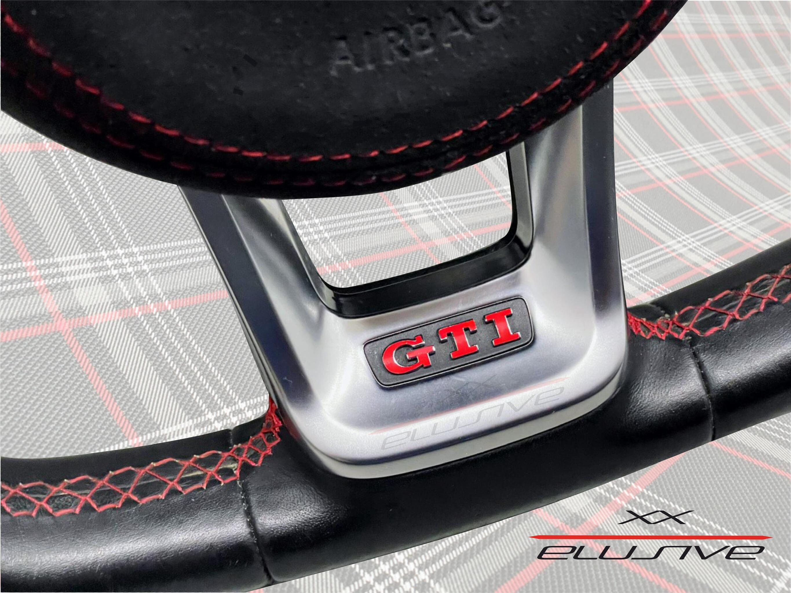XXE GTI Decal for Golf Mk7 7.5 GTI Gtd Steering Wheel Badge Overlay ...