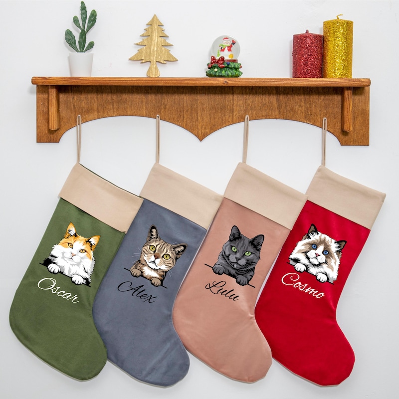 Cat Plush Small Red - Etsy