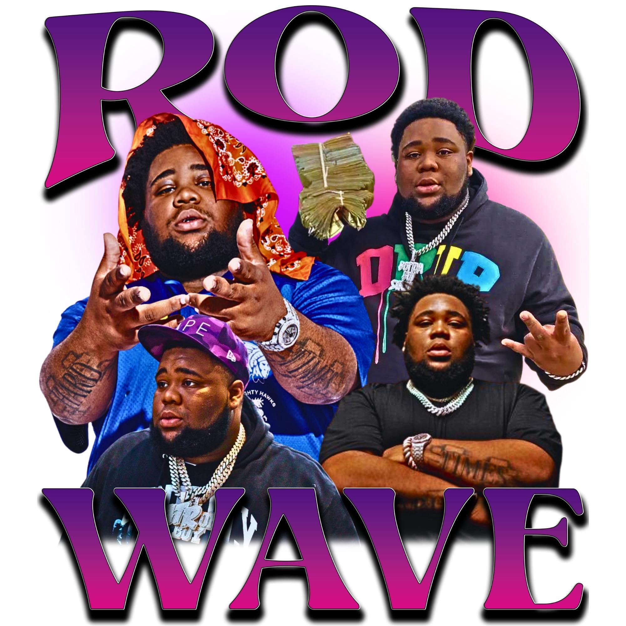ROD WAVE T Shirt Design. PNG Digital 4500x5100 Px. Rap, Rapper, Hiphop ...