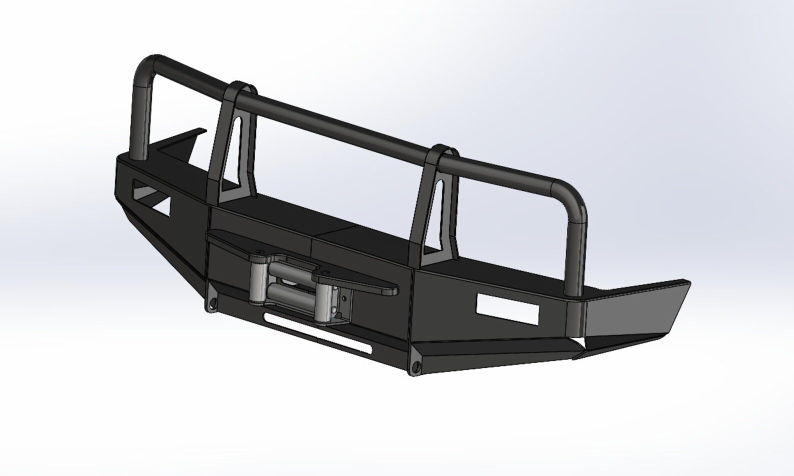 Toyota Hilux Steel Bumper Design Files: Off-road DIY CNC (digital ...