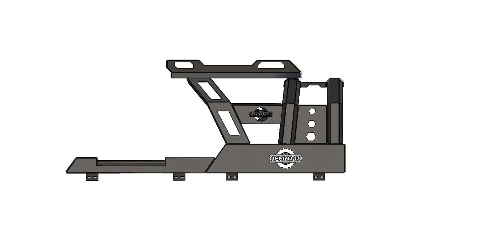Truck Bed Roll Bar Design Files: Chase Rack DXF (digital Download) - Etsy