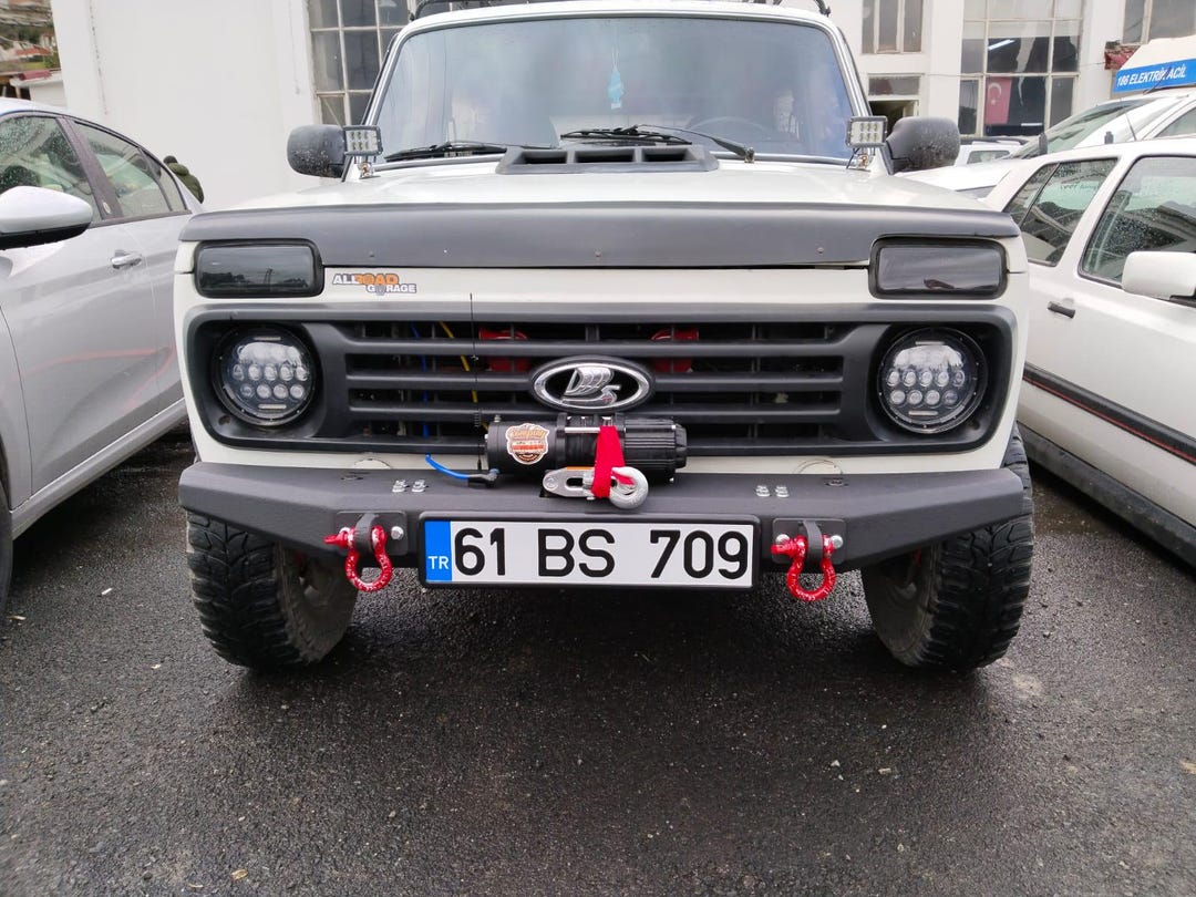 LADA Niva Front Steel Bumper Desing Files,custom Front Steel Bumper ...