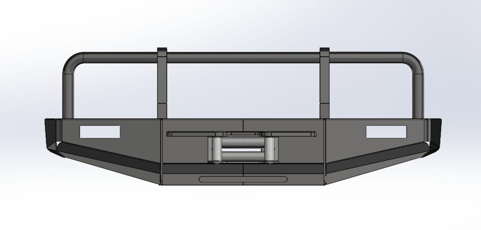 Toyota Hilux Steel Bumper Design Files: Off-road DIY CNC (digital ...