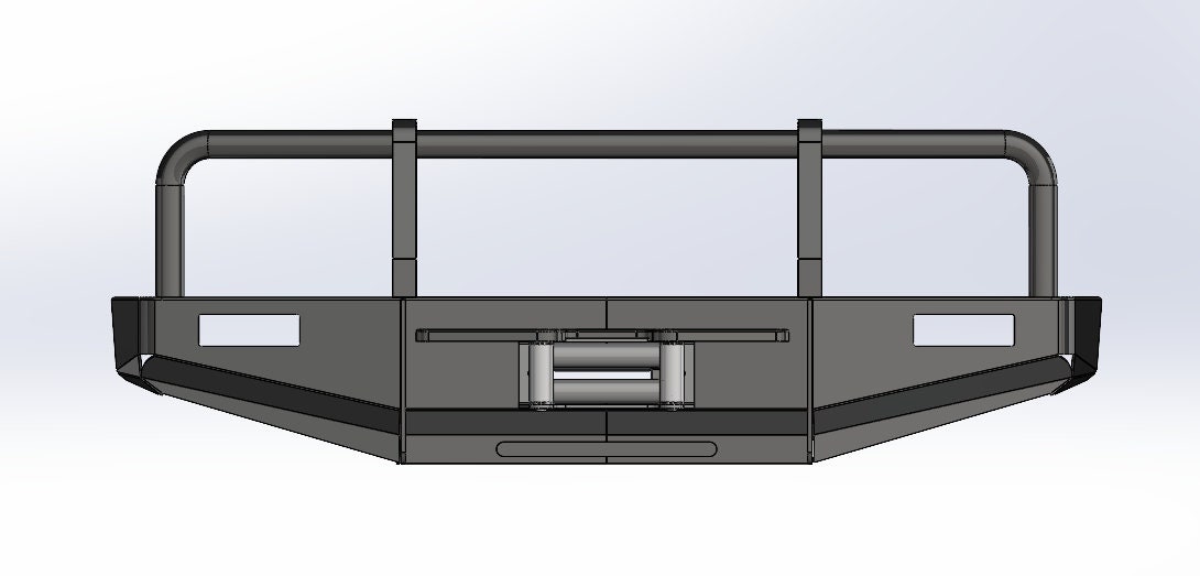 Toyota Hilux Steel Bumper Design Files: Off-road DIY CNC (digital ...