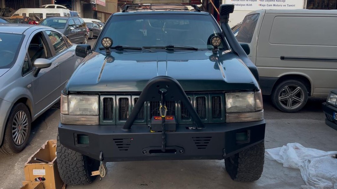 Jeep Cherokee ZJ Front Winch Bumper Build Files (DXF) - Etsy