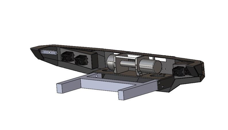 Nissan Patrol Front Bumper Build Files: CNC DXF Plasma Cut (digital ...