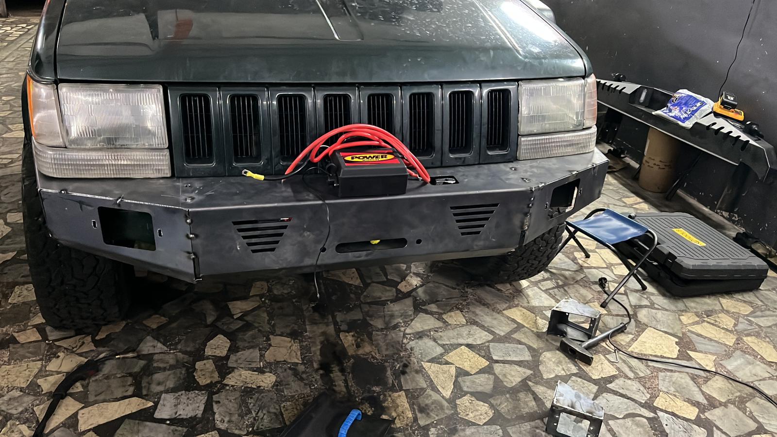 Jeep Cherokee ZJ Front Winch Bumper Build Files (DXF) - Etsy