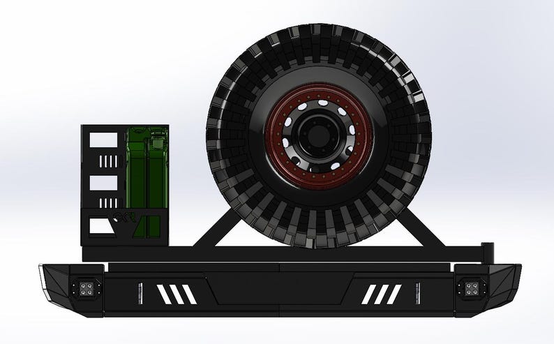 Nissan Patrol Rear Bumper Build Files: CNC Ready (digital Download) - Etsy