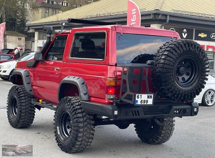 Nissan Patrol Rear Bumper Build Files: CNC Ready (digital Download) - Etsy