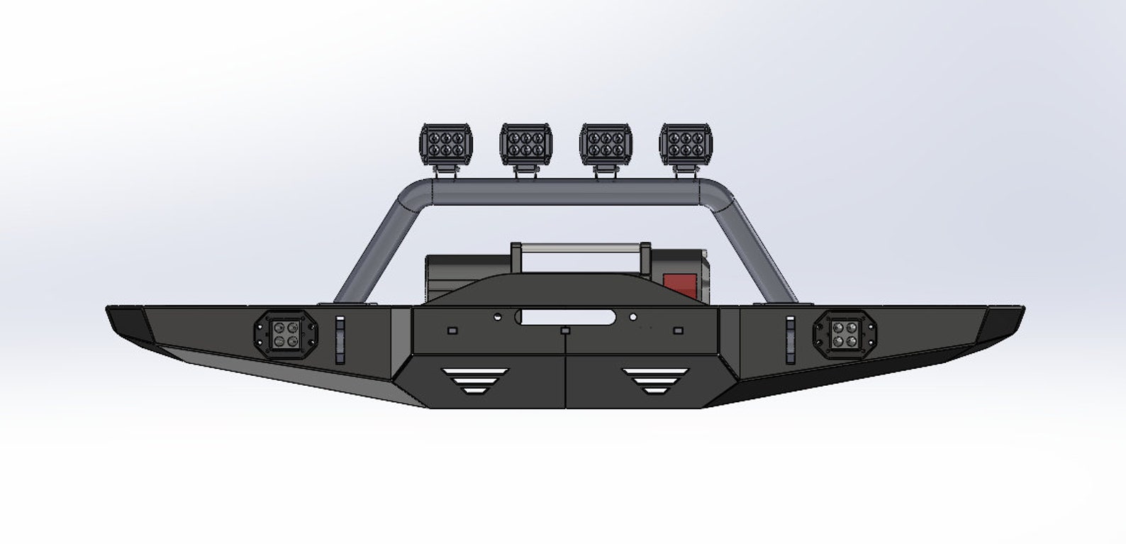 Jeep Cherokee XJ Front Winch Bumper Build Files (DXF) (digital Product ...