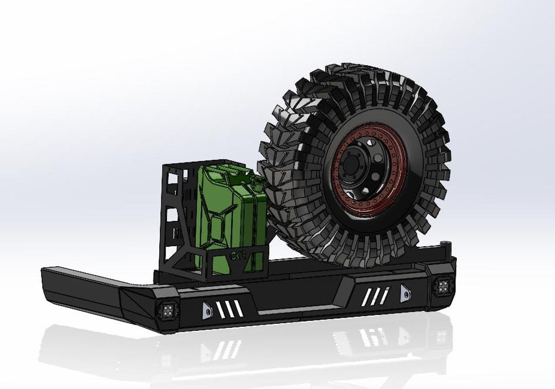 Nissan Patrol Rear Bumper Build Files: CNC Ready (digital Download) - Etsy