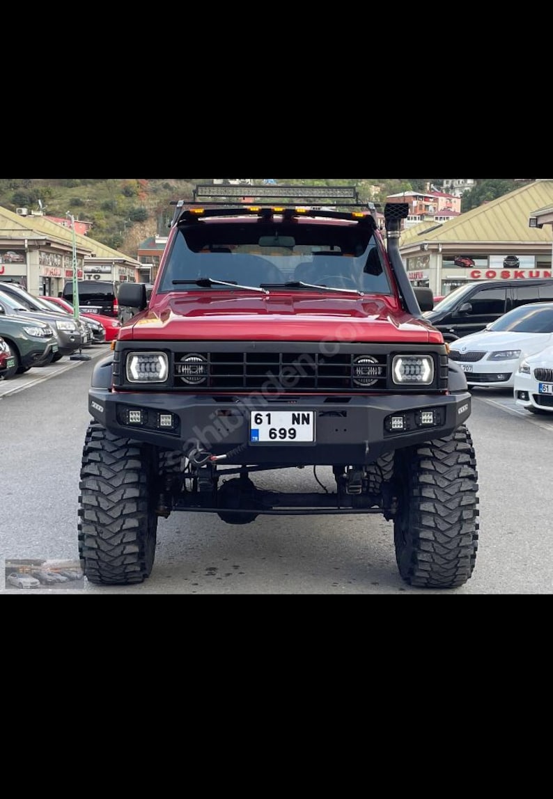 Nissan Patrol Front Bumper Build Files: CNC DXF Plasma Cut (digital ...