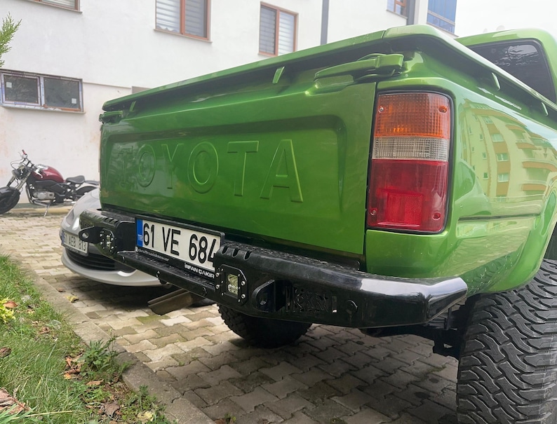 1988-1997 Toyota Hilux Rear Steel Bumper Desing Files,custom Rearsteel ...