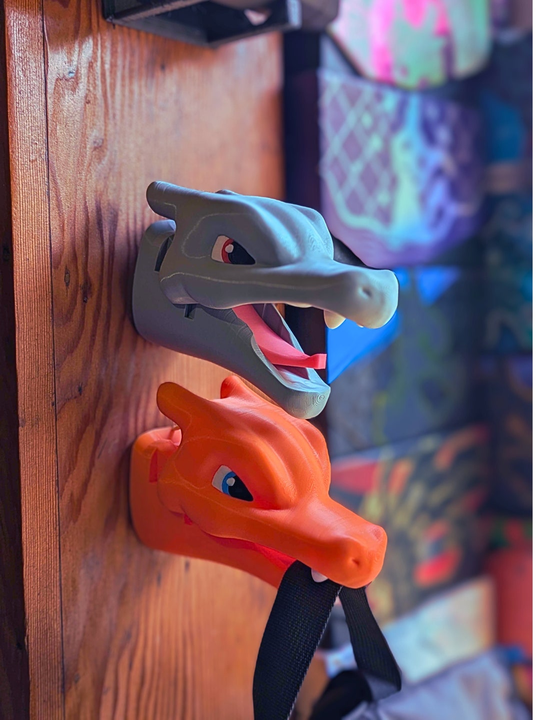 Pokemon Charizard Wall Hanger and Holder - Etsy