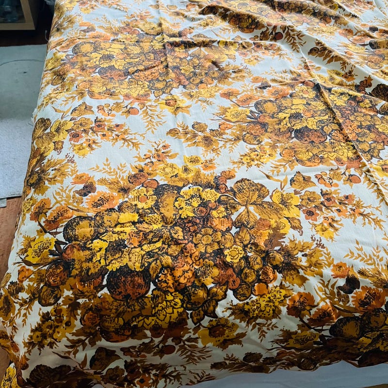 70s Curtain Pair - Etsy