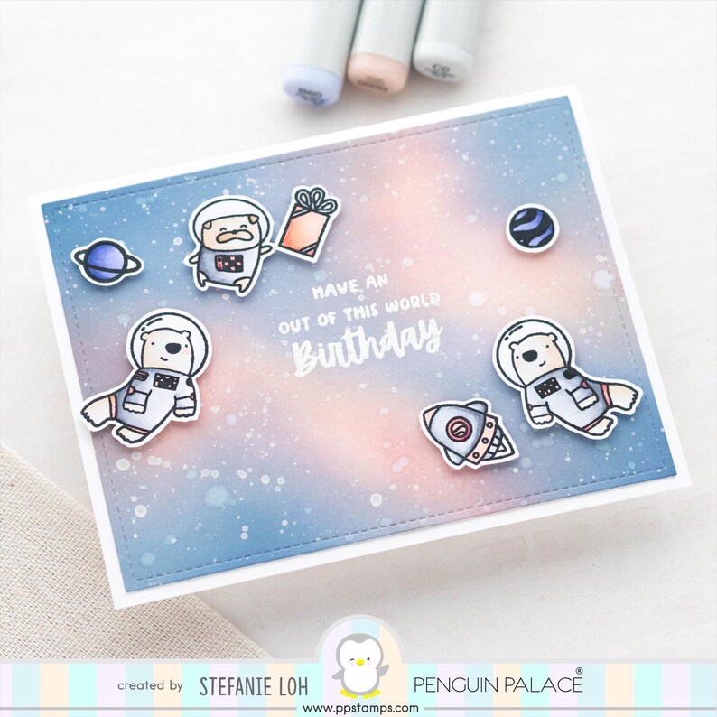 Handmade Card - Out of This World Birthday - Etsy