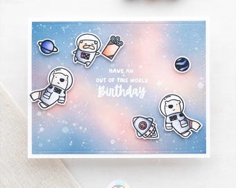 Out of This World Birthday Card - Etsy