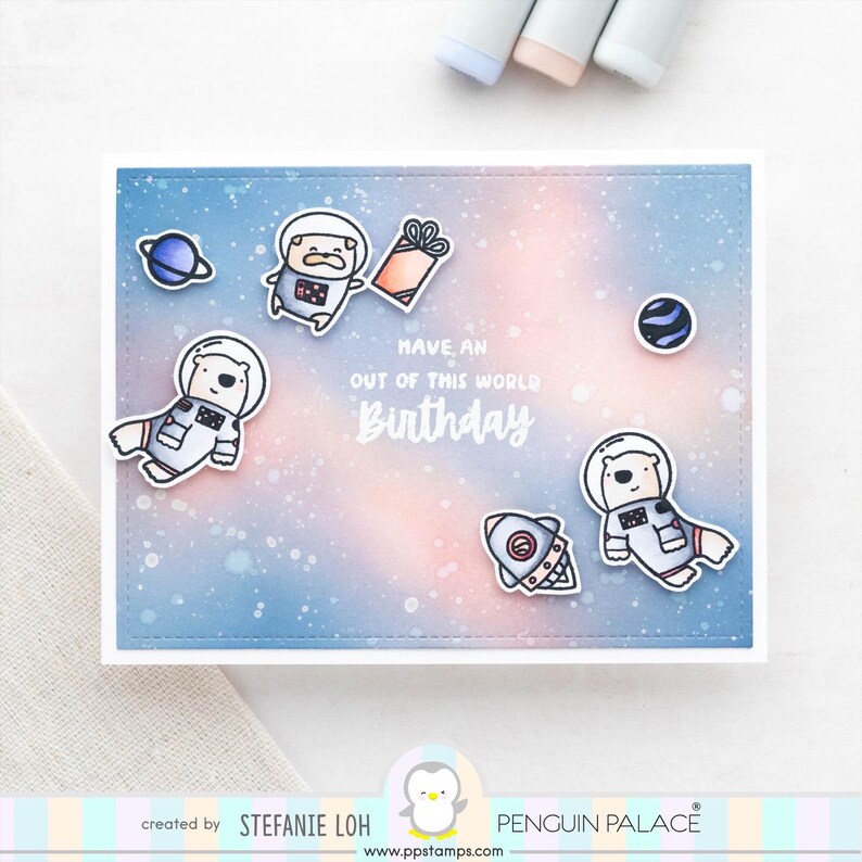 Handmade Card - Out of This World Birthday - Etsy