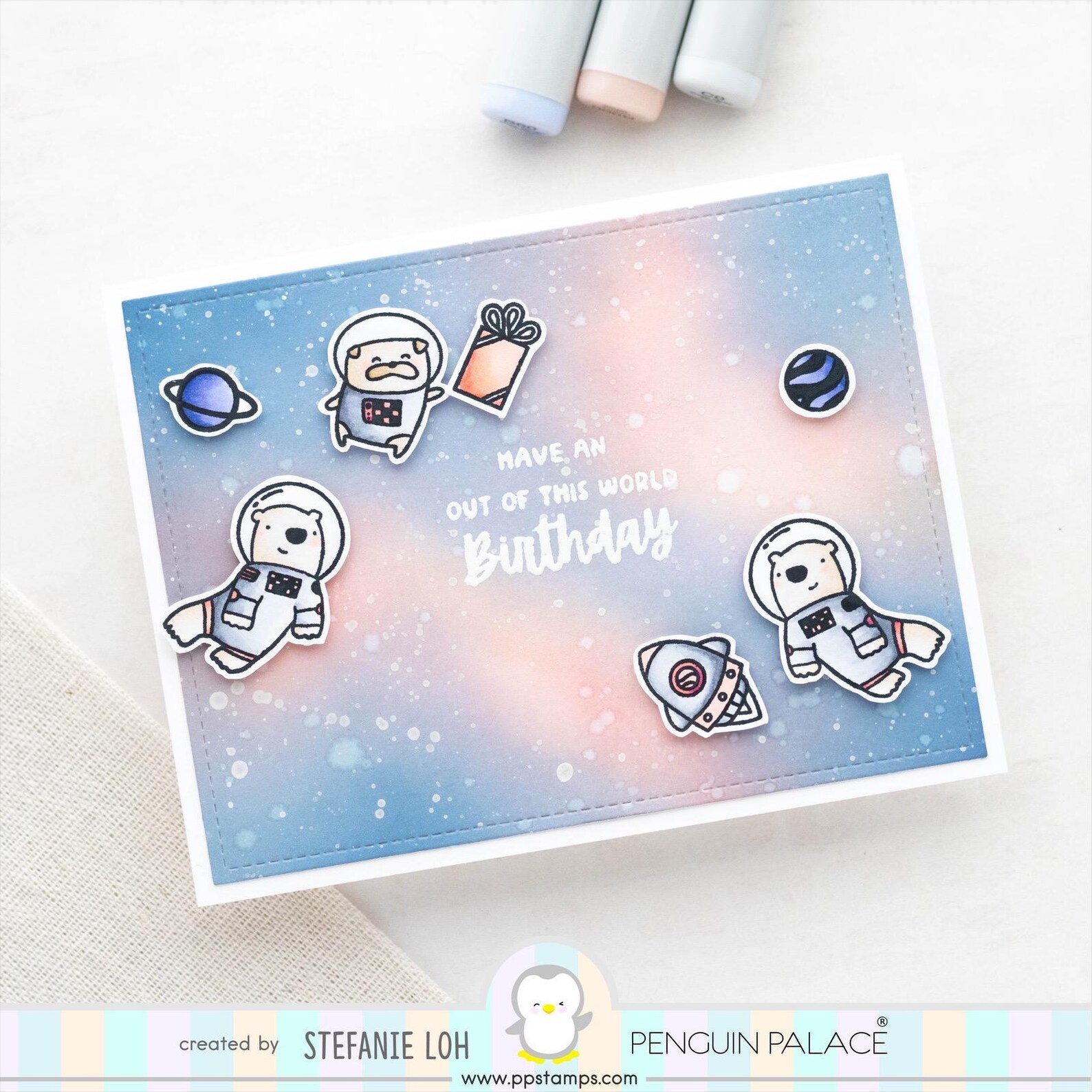 Handmade Card - Out of This World Birthday - Etsy