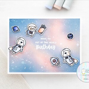 Handmade Card - Out of This World Birthday - Etsy