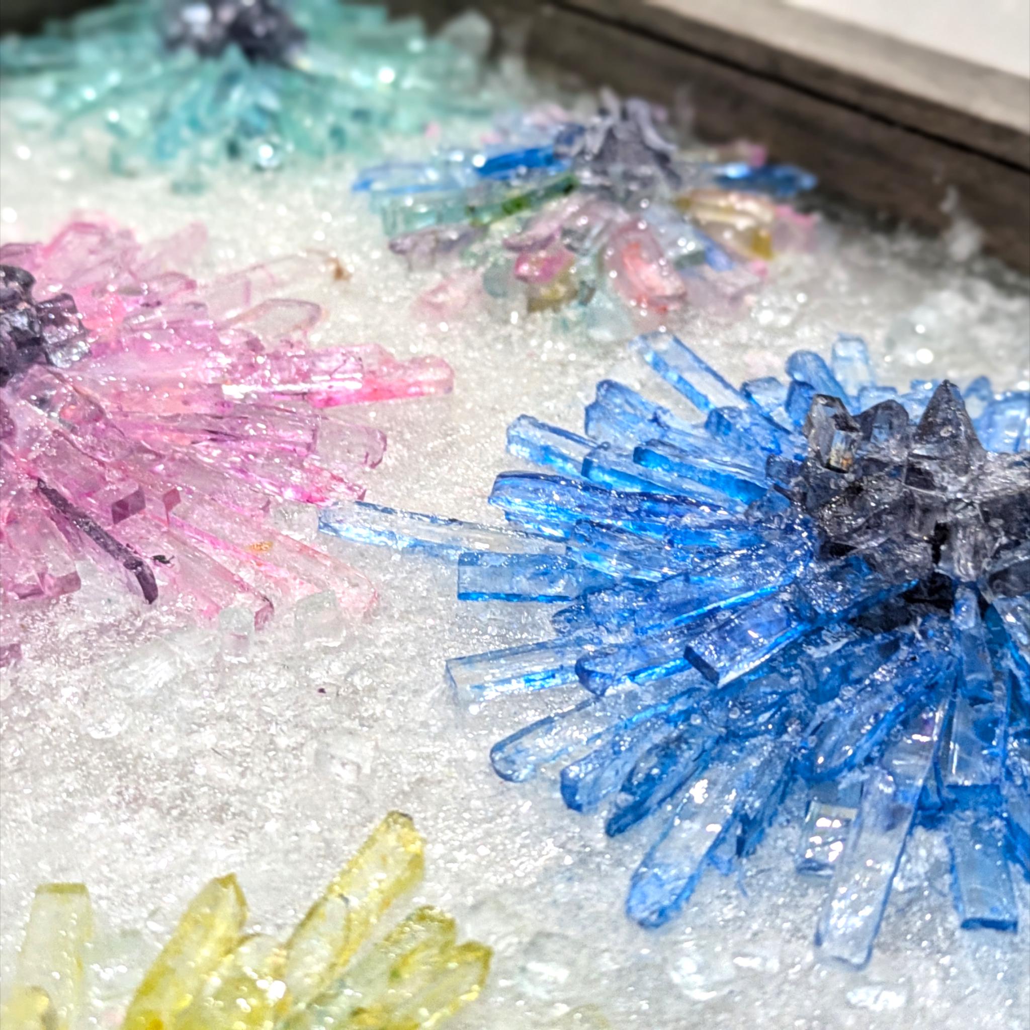 Cute Flowers, Broken Glass, Shadowbox Art, Flower Broken Mirror Art ...