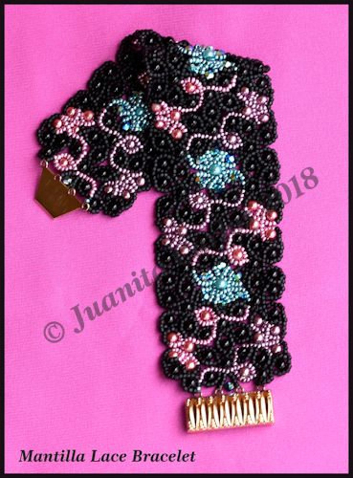 Bracelet Tutorial Mantilla Lace Netting Stitch - Etsy