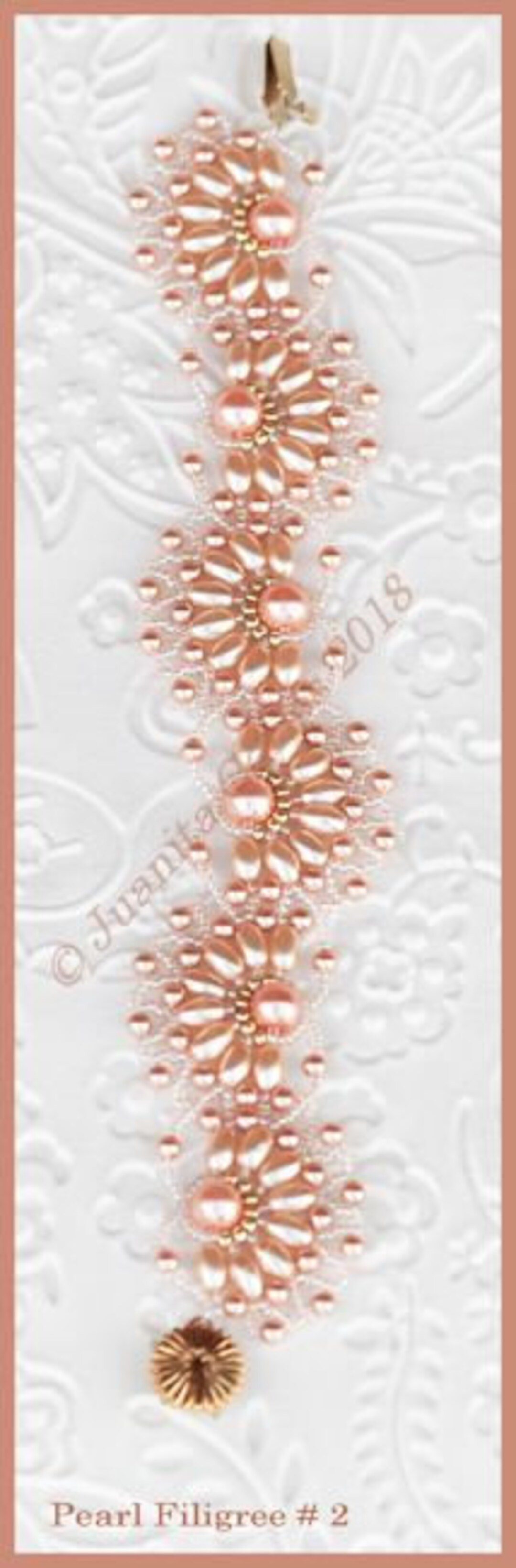 Bracelet Tutorial - Pearl Filigree # 2 - Netting Stitch - Etsy