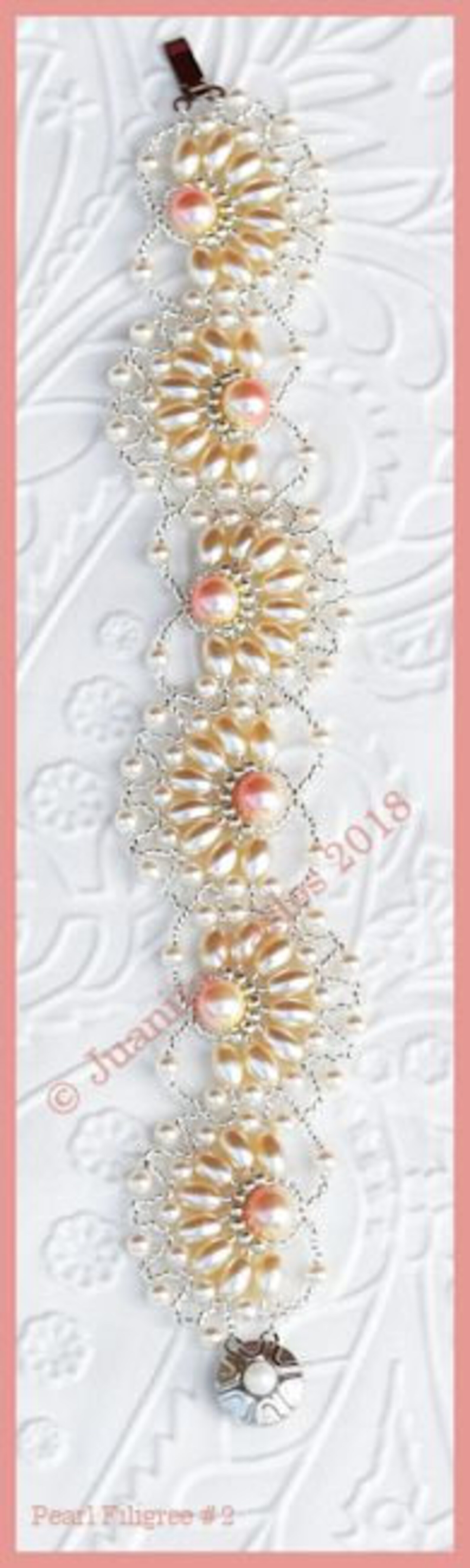 Bracelet Tutorial - Pearl Filigree # 2 - Netting Stitch - Etsy