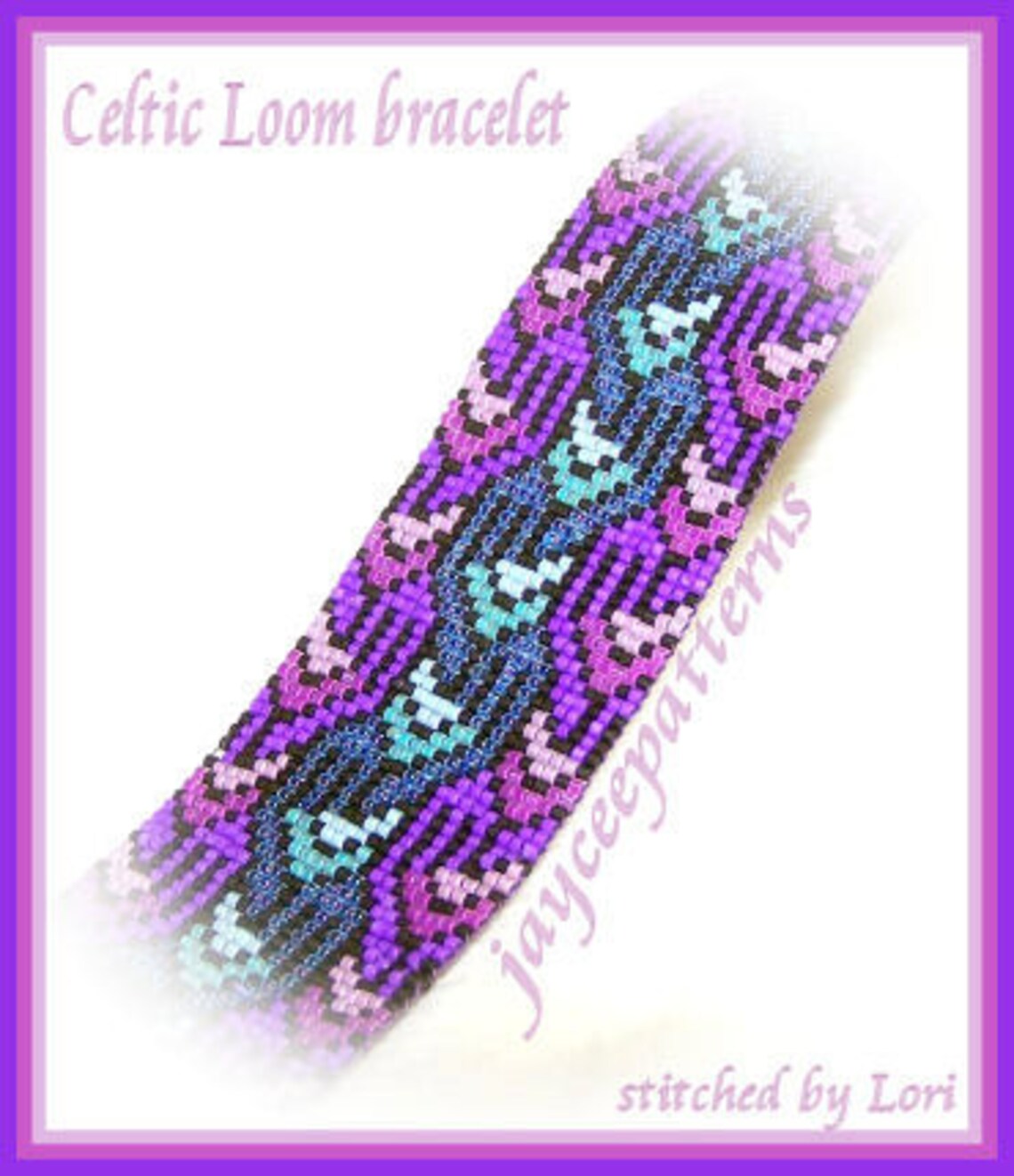 Bead Pattern Celtic Loom Bracelet Loom Stitch - Etsy