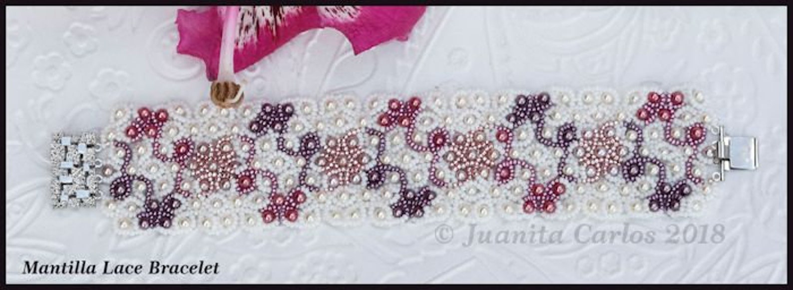 Bracelet Tutorial Mantilla Lace Netting Stitch - Etsy