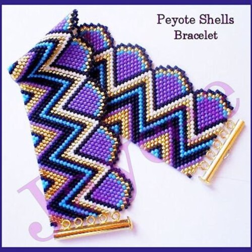 Palm Trees Sunset Peyote Bead Pattern Bracelet Cuff - Etsy