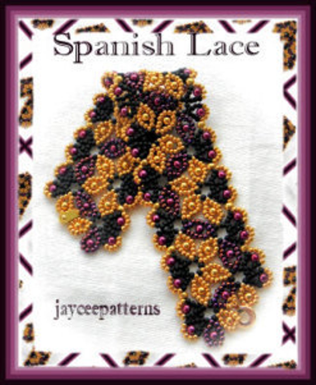 Beading Tutorial - Spanish Lace Bracelet - Netting Stitch - Etsy