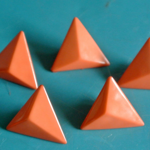 Triangular Buttons - Etsy