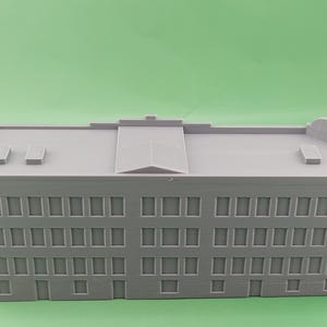5-pack N Scale Model Railroad Buildings, City Street Scene, Diorama, N ...