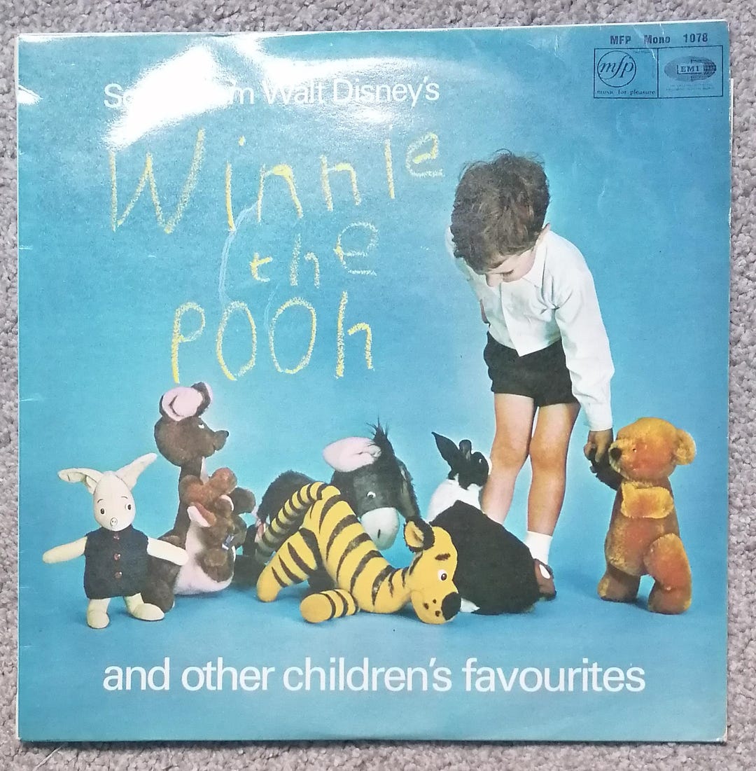 Songs From Walt Disney's Winnie the Pooh (1966) Viny Record Album LP - Etsy
