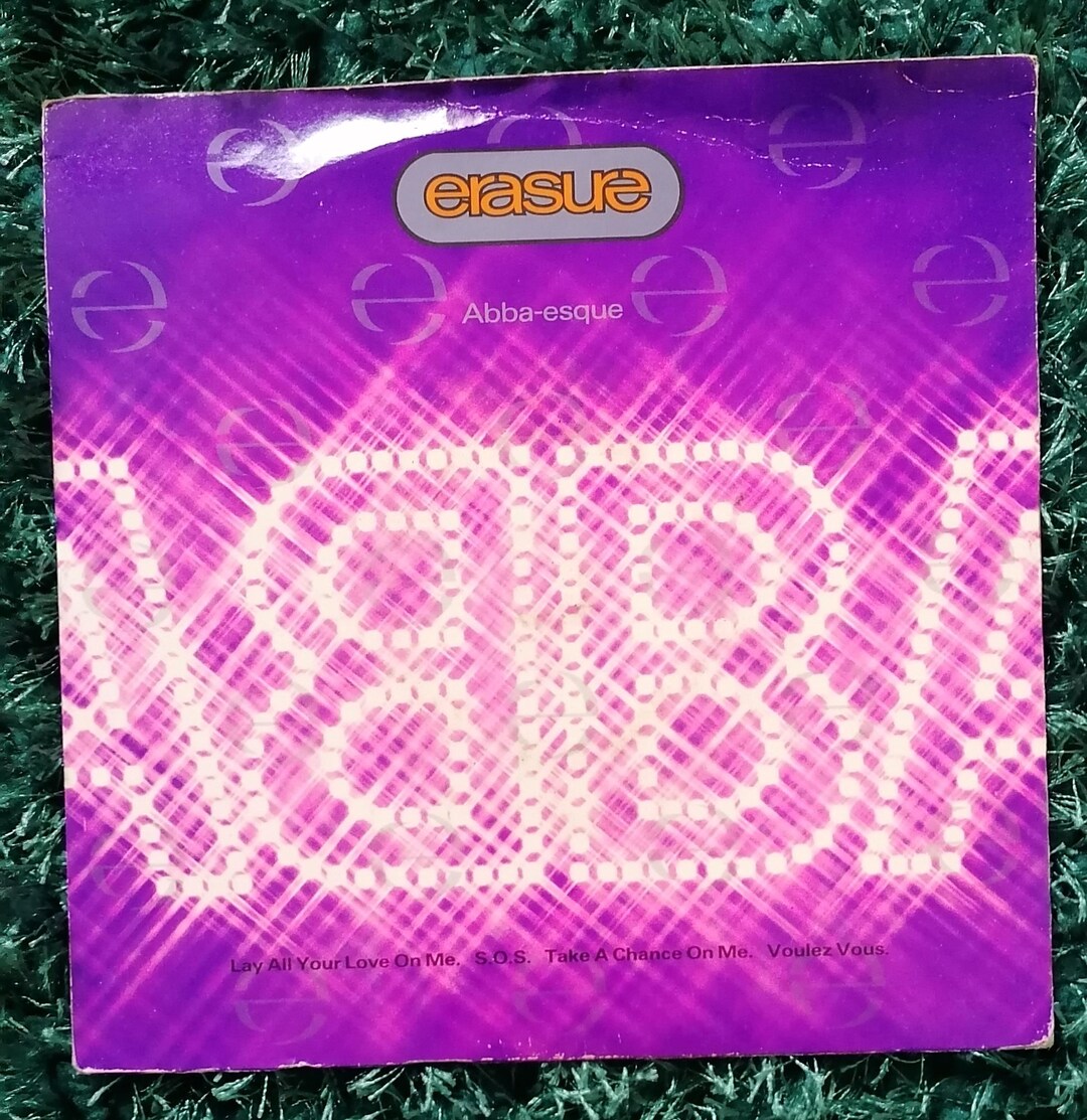 Erasure - Abba-esquela 1992 Vinyl 7 Inch Single 45 - Etsy