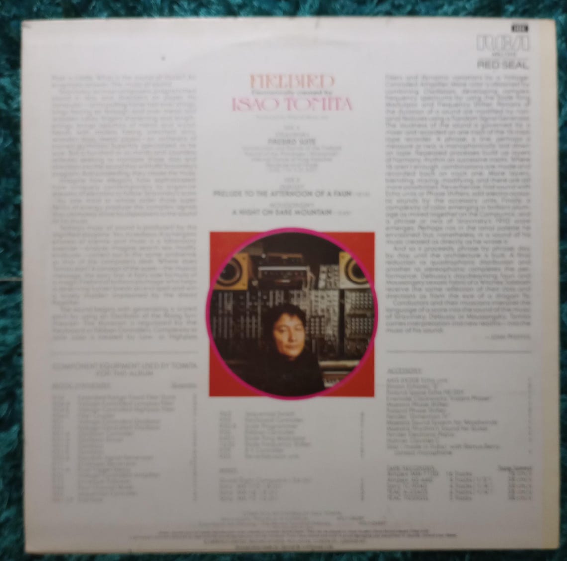 Tomita - Firebird - Vinyl LP Album - RCA Red Seal - Etsy
