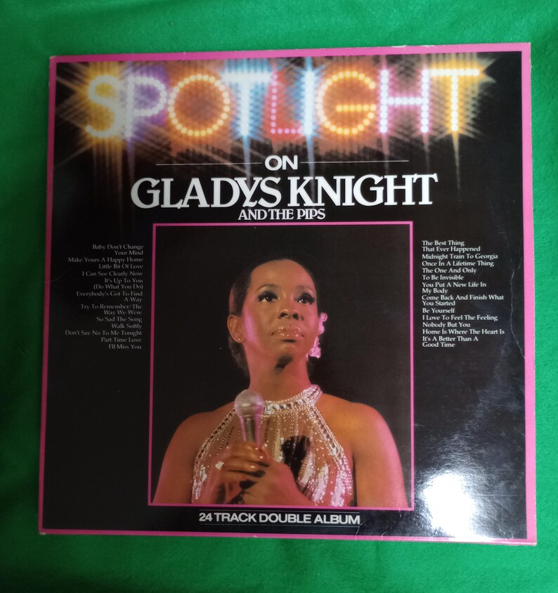 Gladys Knight & the Pips – Spotlight – Double Vinyl 24-track Classic ...