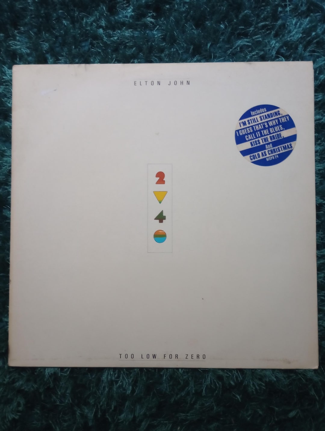 Vintage Elton John – Too Low for Zero (1983) | Rocket Record Co. LP | I ...