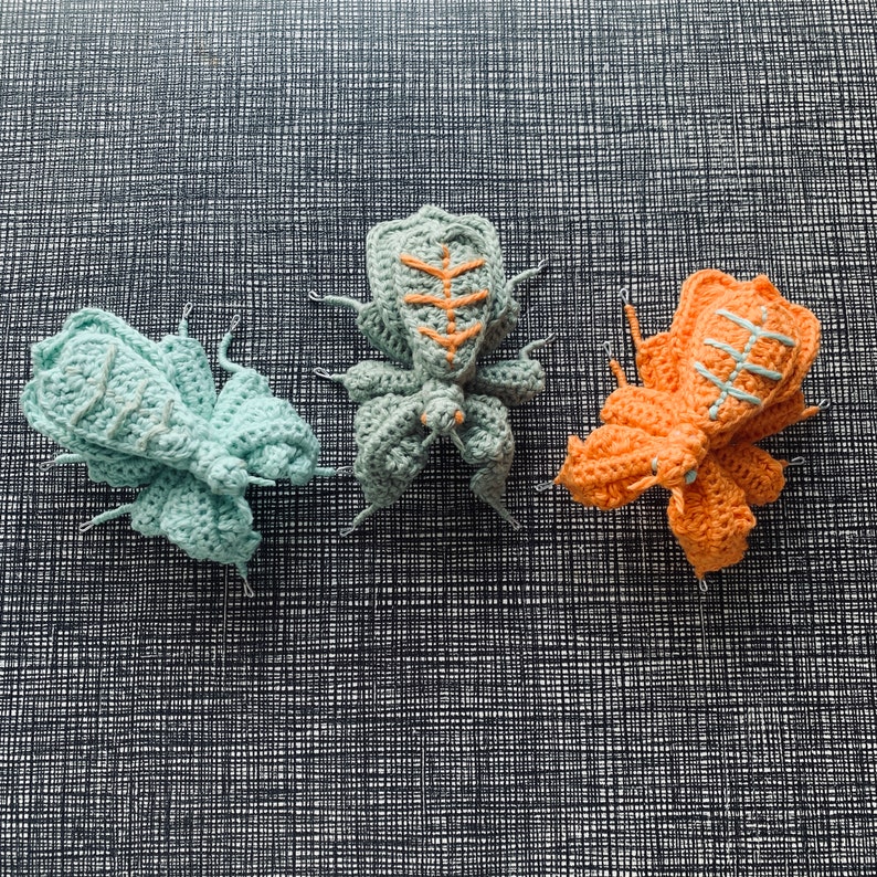 CROCHET PATTERN Leaf Insects - Etsy