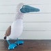 CROCHET PATTERN Blue-footed Booby Bird - Etsy